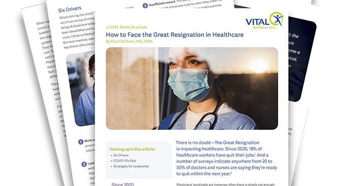 How to Face the Great Resignation in Healthcare